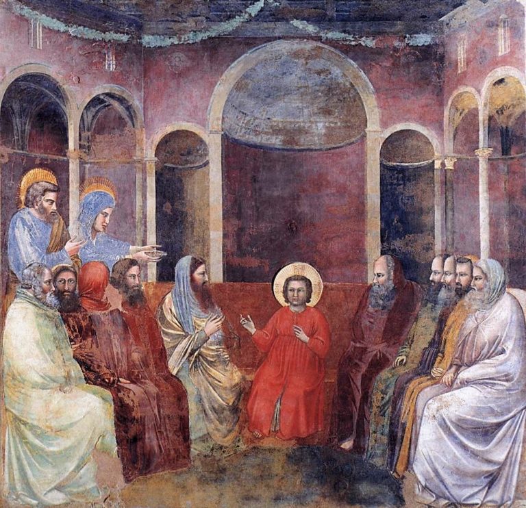 Holy Family in the Temple - Giotto - Community in Mission